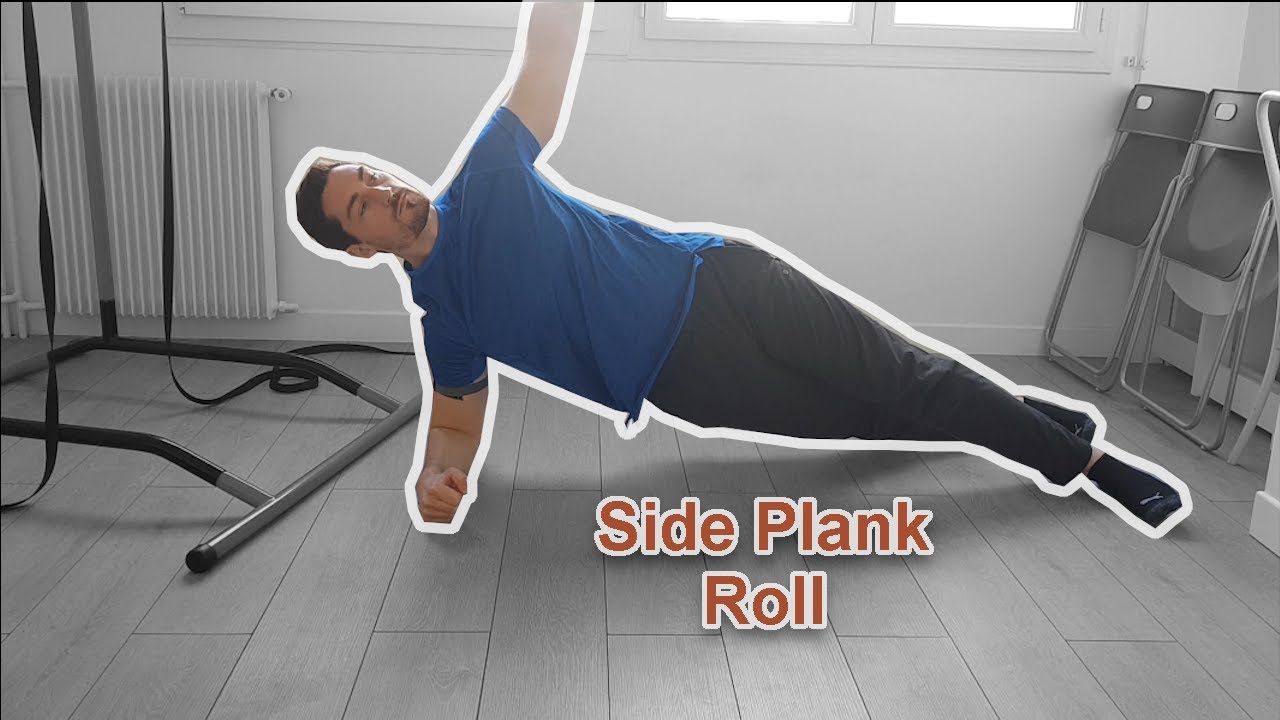 Side plank roll - YouTube