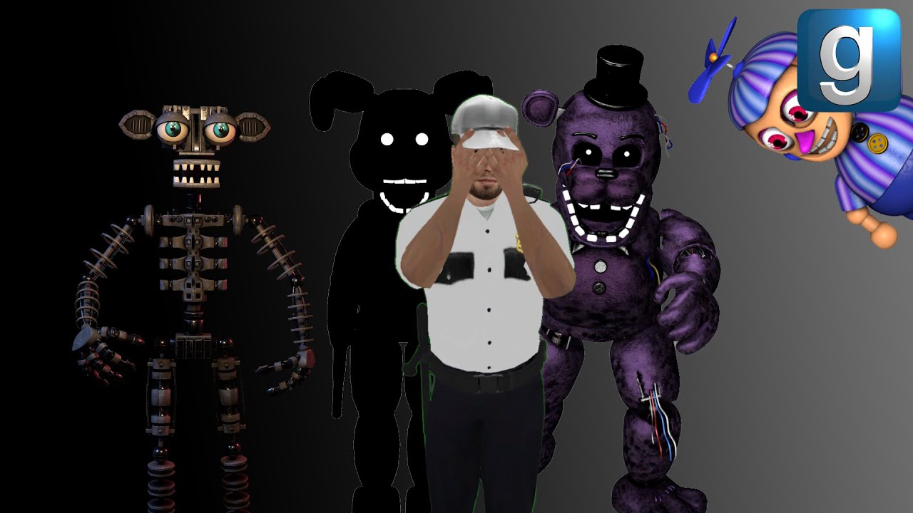 Gmod fnaf | Fnaf 2 roleplay night 6 - YouTube