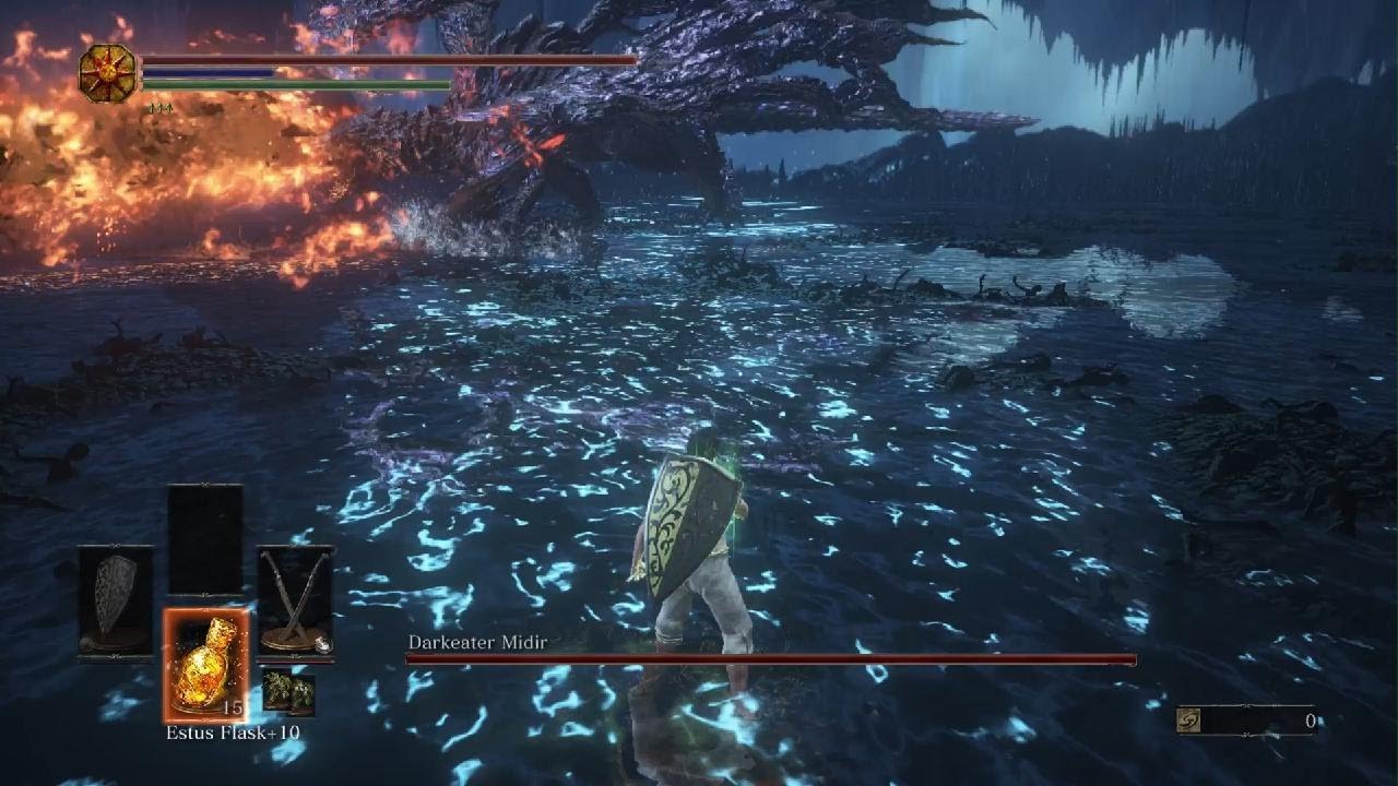 Darkeater Midir Boss Fight - DARK SOULS III: The Fire Fades Edition ...