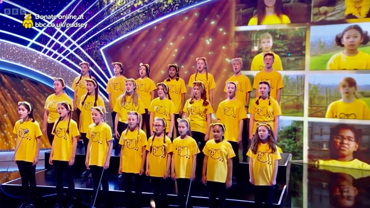 BBC Children In Need Choir 2022 Perform ‘Somewhere Only We Know’ by Keane Full Version - YouTube