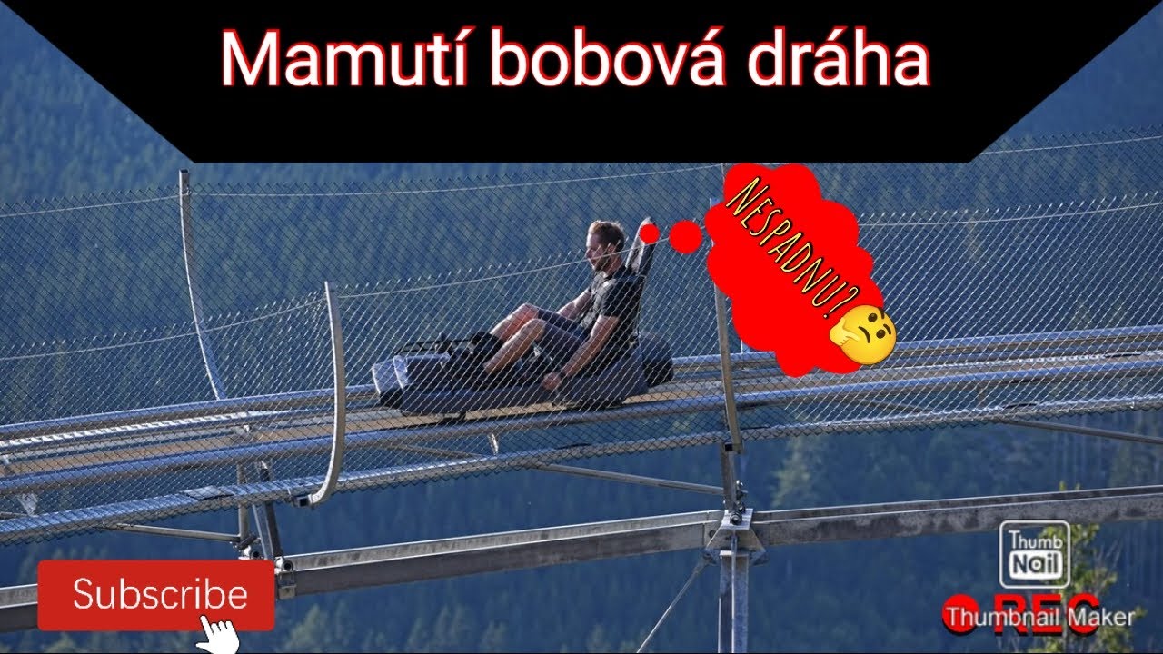 Mamutí bobová dráha Dolní Morava 🦣**extrémní **🥴😎😈 - YouTube