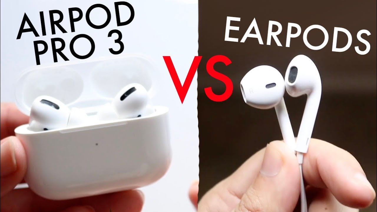 AirPod Pro 3 Vs EarPods! (Comparison) (Review) - YouTube