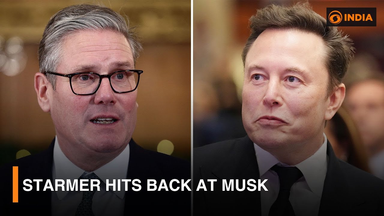 Starmer hits back at Musk & more updates | 6 PM IST | DD Live - YouTube
