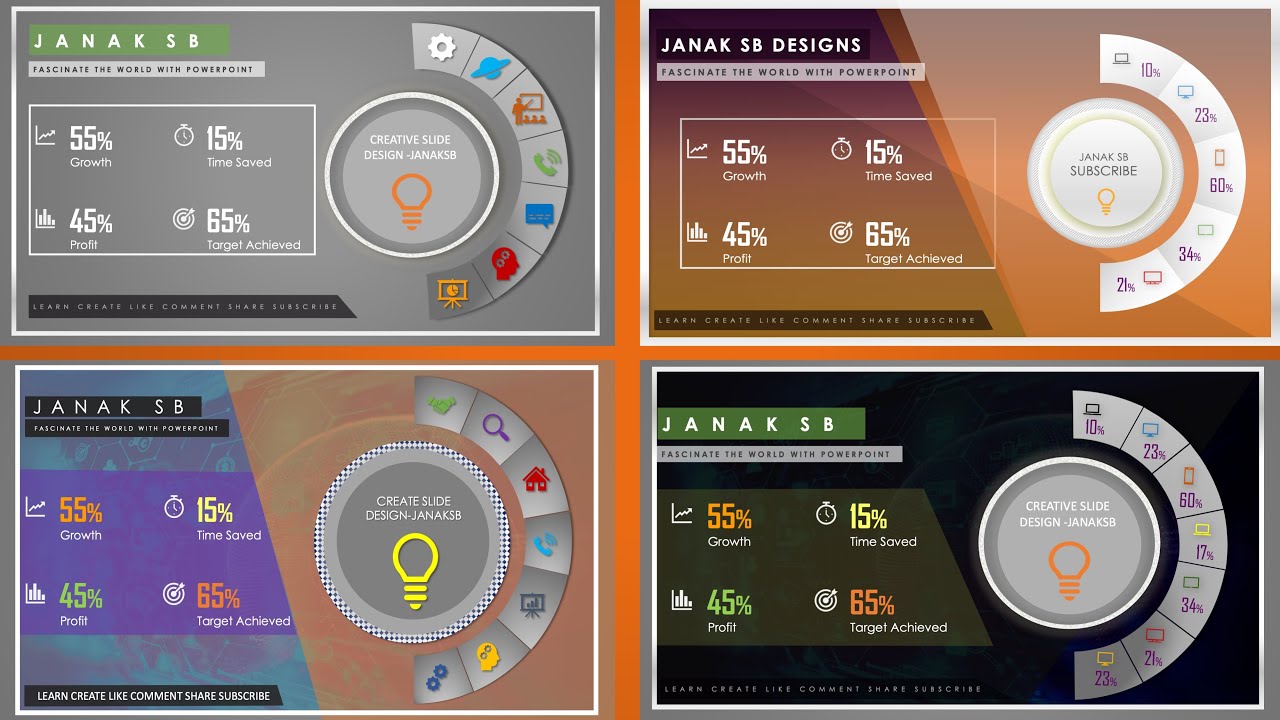 Design Stunning Text Title Slide using Microsoft Powerpoint 365 ...