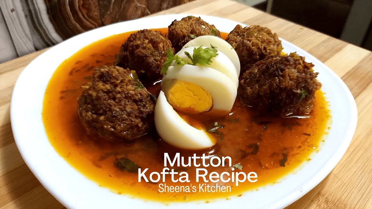 Mutton Kofty Recipe / Kofta Curry Recipe / Kofta Banane Ka Tarika ...