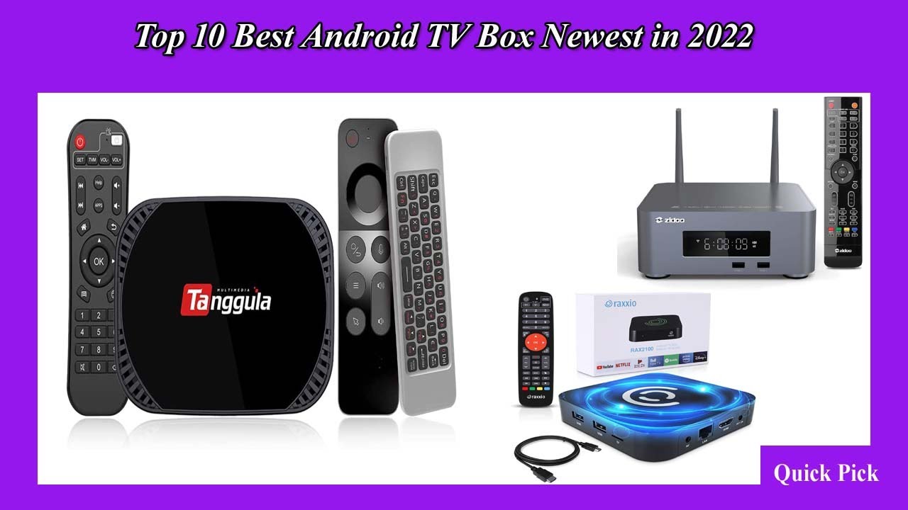 Top 10 Best Android TV Box Newest in 2022 - YouTube