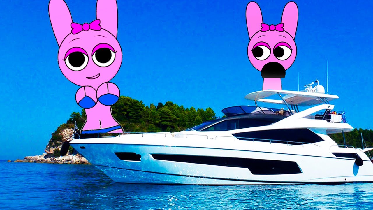 Dating with PINKI From Yacht. - (Sprunki in Real Life) - YouTube