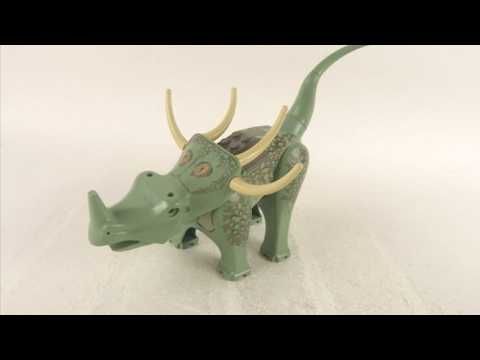 LEGO Dinosaurs Styracosaurus Set 6722 Review - YouTube