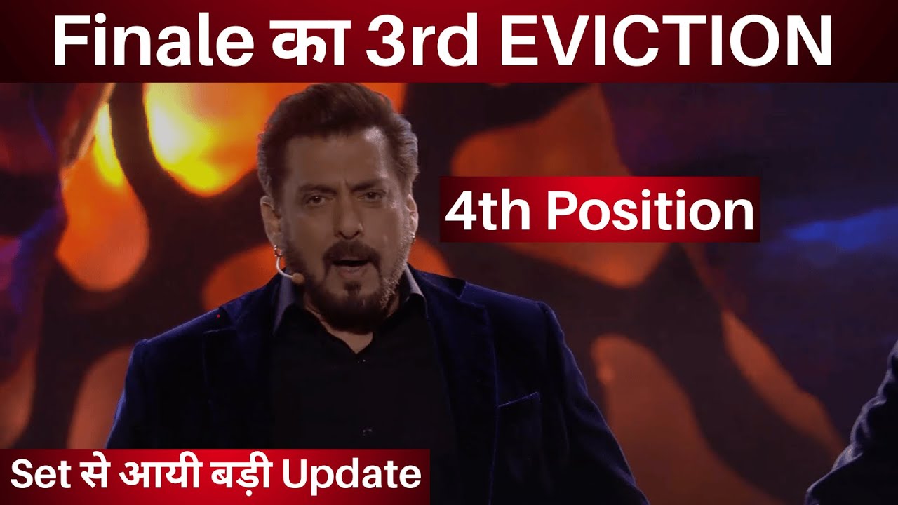 Bigg Boss 18 Grand Finale 3rd Eviction at 4th Position EXCLUSIVE! only on Jayesh Thaker LIVE ...