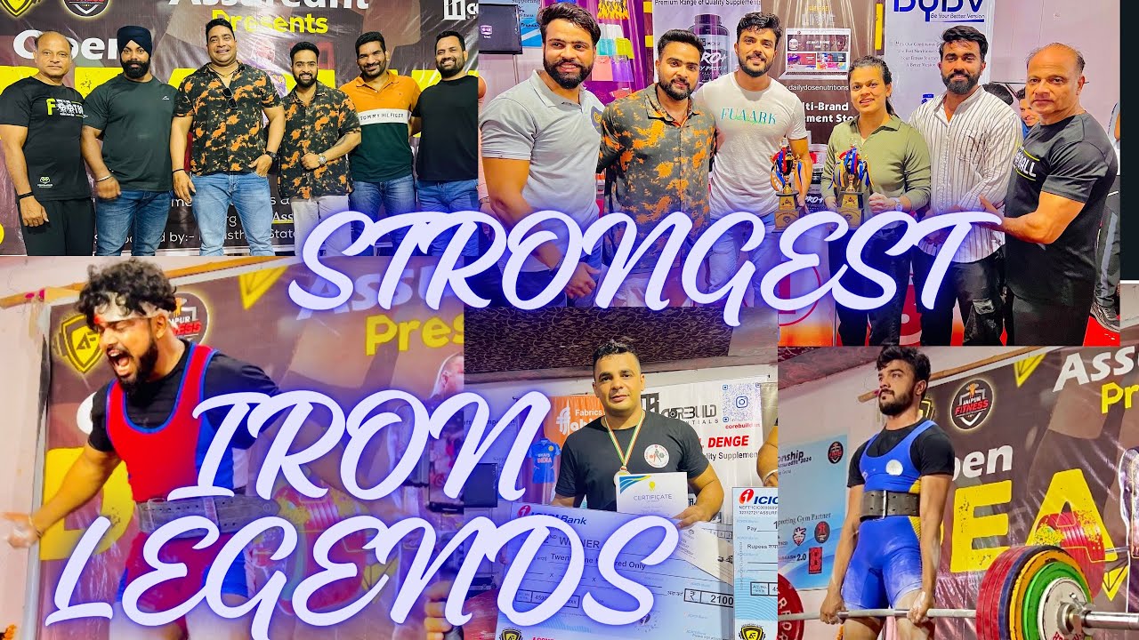 Iron Legends Powerlifting Beast 🦍 Open Deadlift Championship Jaipur ...