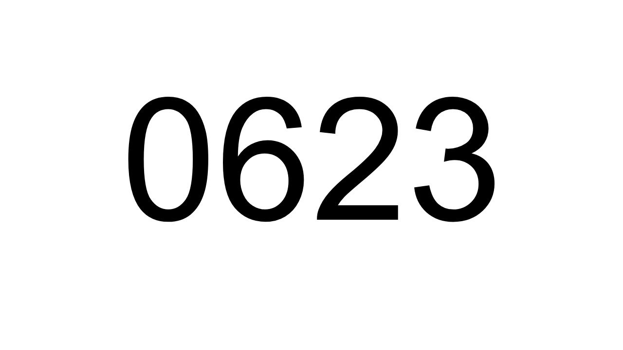 0623 - YouTube