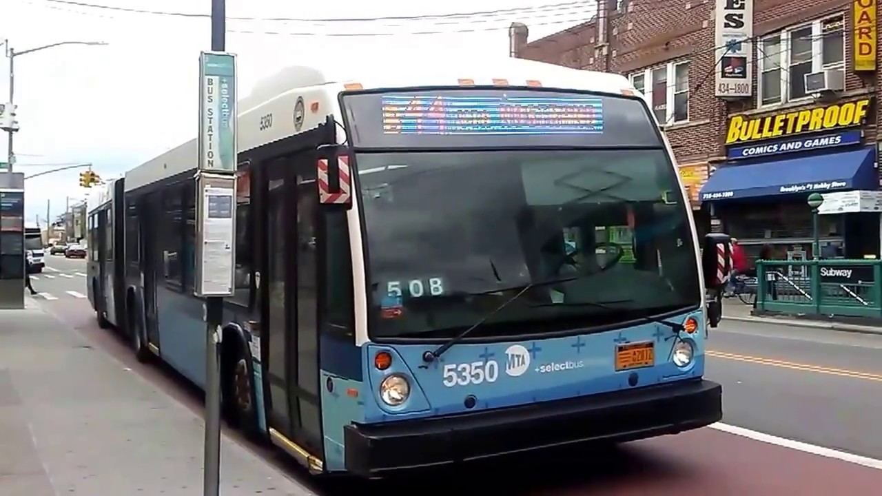 MTA New York City Bus: 2013 Nova LFS Artic [5350] B44 Select Bus ...