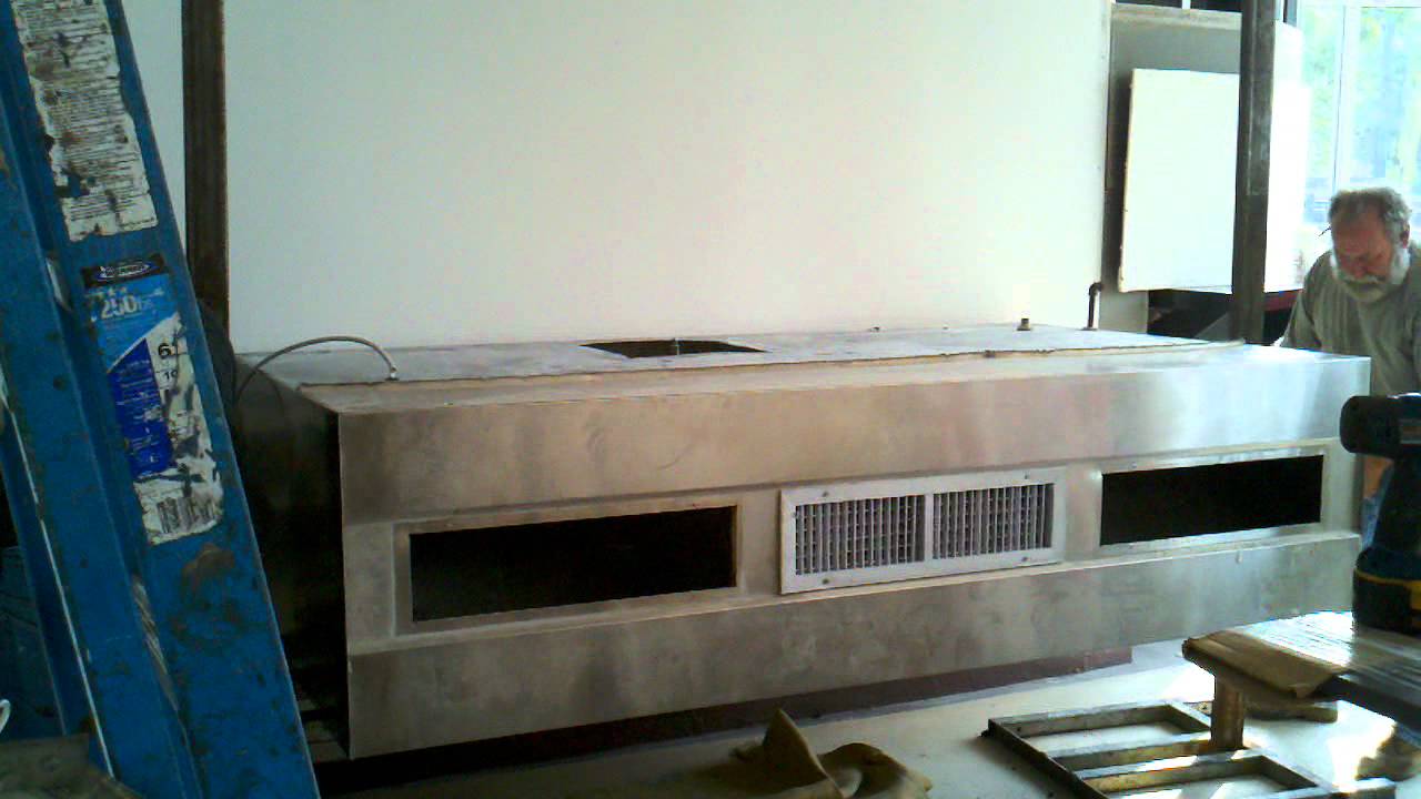 Ventilation Hood Being Lifted Into Place - YouTube