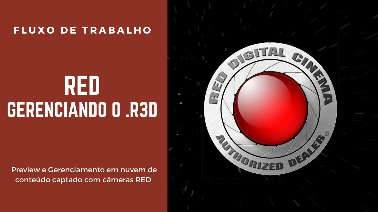 Gerenciando arquivos r3d das cameras RED - YouTube