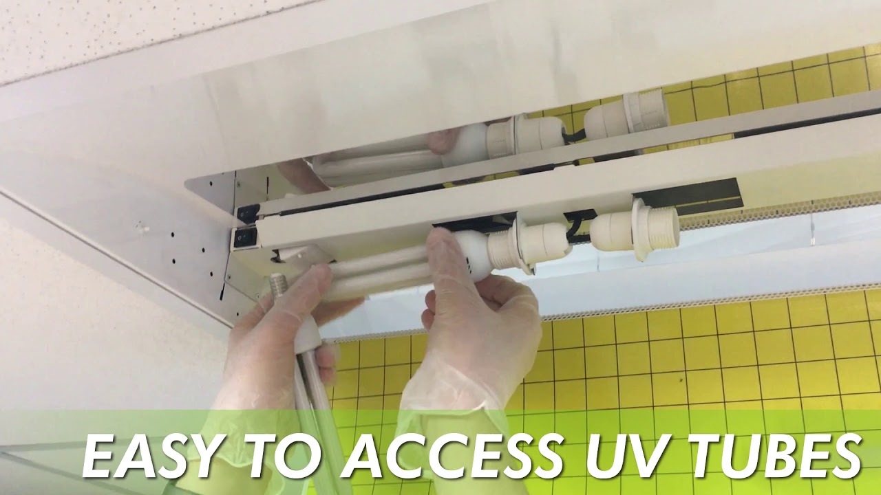 Eradisect Discreet Ceiling Fly Killer - YouTube