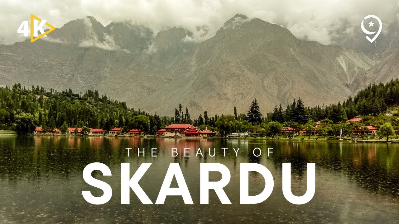 Skardu Valley Pakistan 4K Video - Drone View, Cold Desert, Forts, Lakes ...
