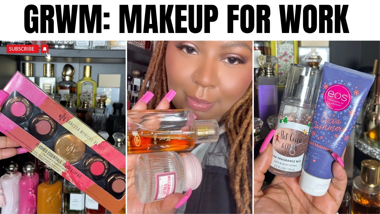 GRWM MAKEUP EDITION | MAKEUP FOR WORK - YouTube