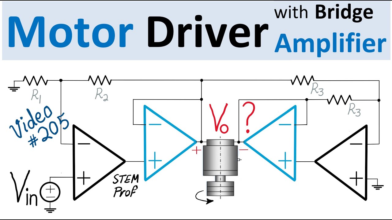Electric Motor Bridge Amplifier Explained - YouTube