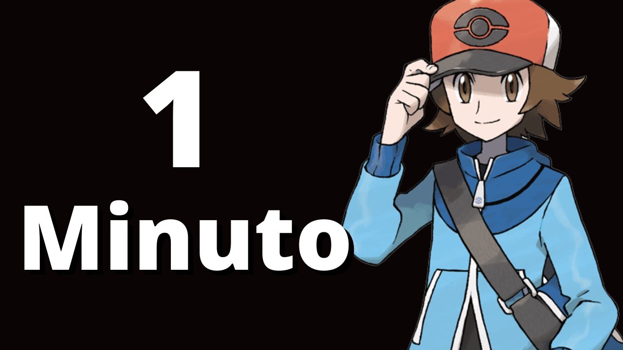 Lucho en 1 Minuto (Pokémon Blanco y Negro) - YouTube