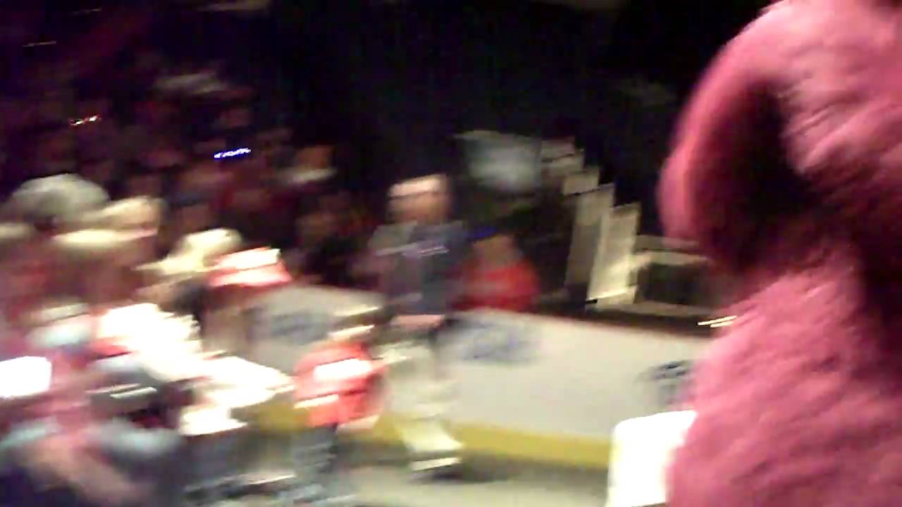 Sesame Street Live Honker sitting my my friend Edna's lap - YouTube