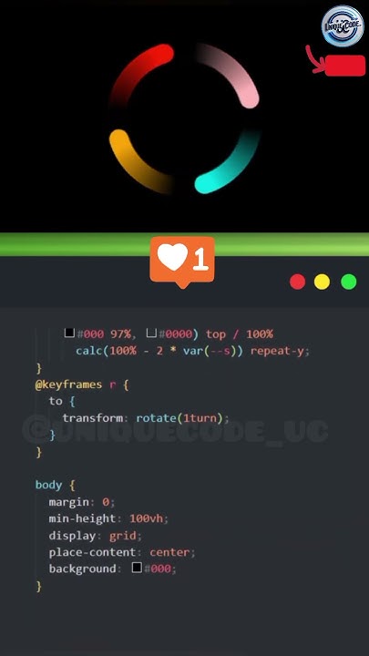 Create a colorful💫💥🌈 loader using html css #colors #trading #shortvideo #webdesign - YouTube