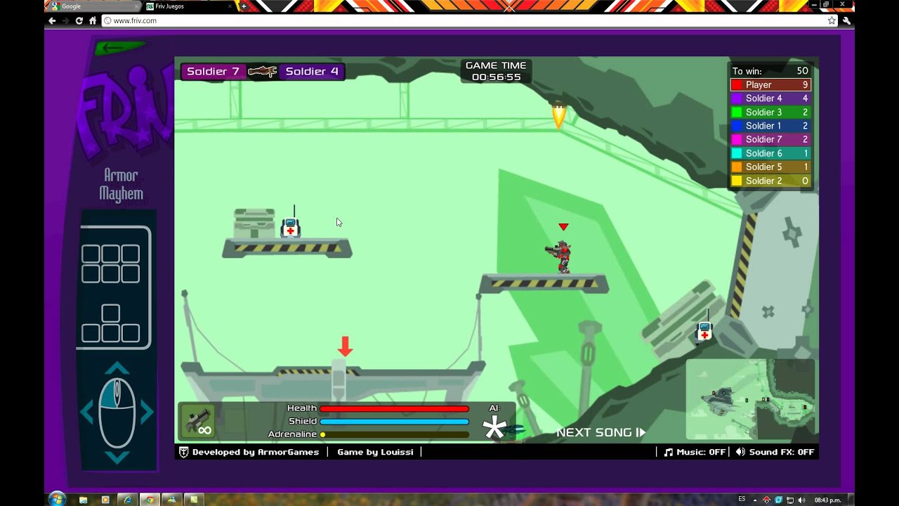 jugando Armor Mayhem - YouTube