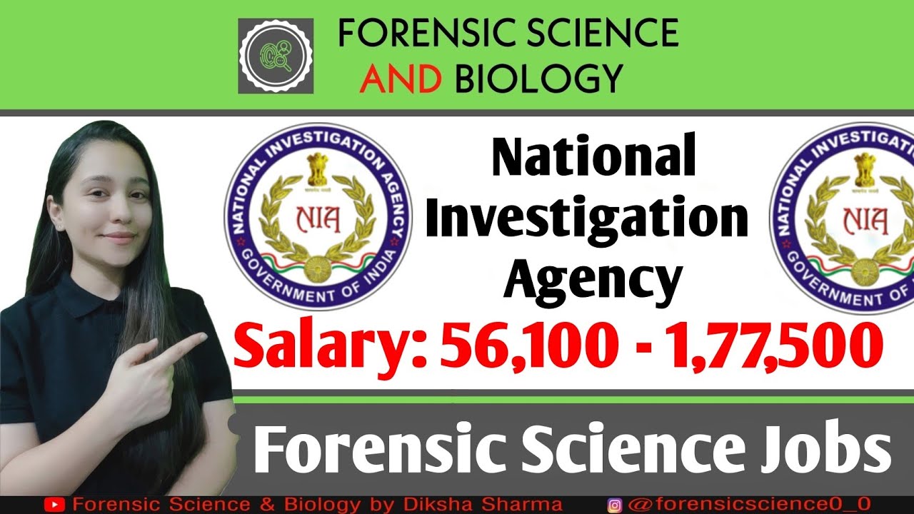 NIA Scientific Officer Post Recruitment || National Investigation ...