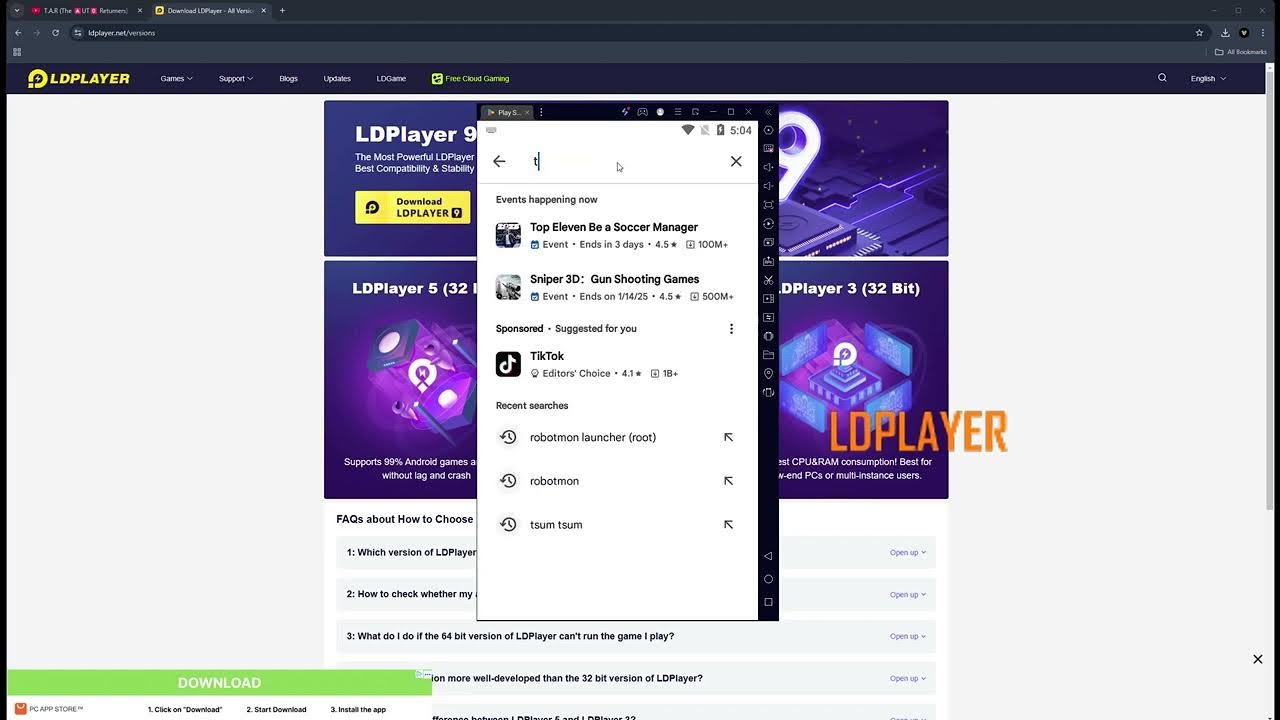 Auto-Send Using RBM & LDPlayer (64bit) - YouTube