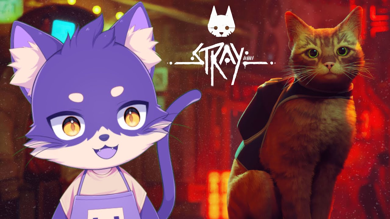 【Stray】Kucing Main Game Kucing ??? 🐱💜 - YouTube