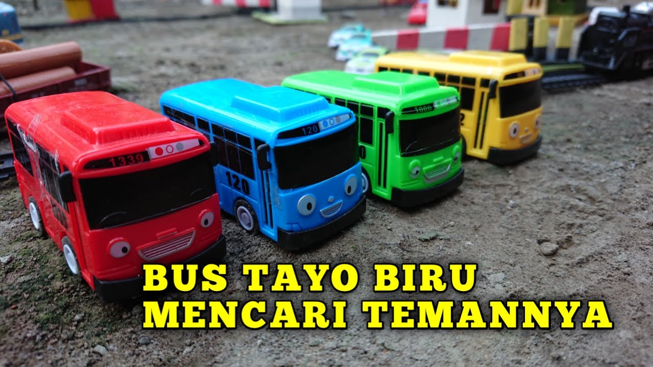 Bus tayo biru mencari temannya - YouTube