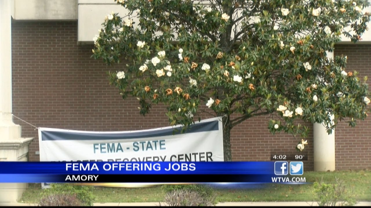 FEMA offering temporary full-time jobs to locals - YouTube