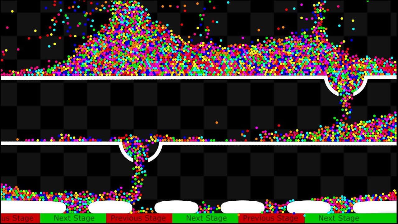 10 Times Elimination With 11 Marbles - Elimination Marble Race in ...