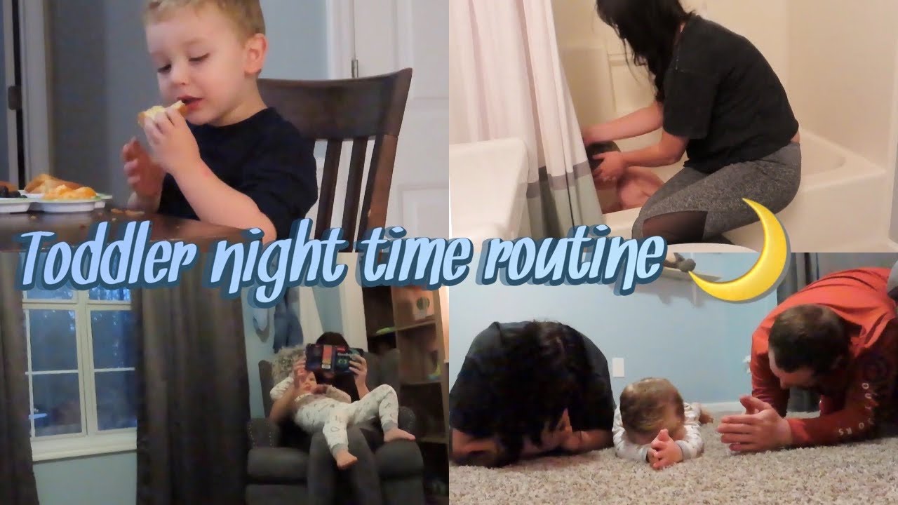 Realistic Night Time Routine Of A Toddler | bedtime routine 2020 - YouTube