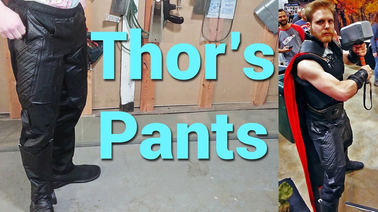 Thor Infinity War Cosplay: Part 11 - Pants - YouTube