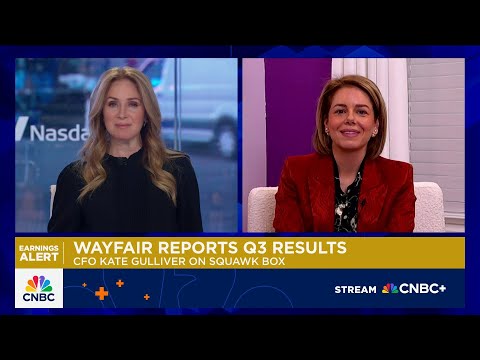 Wayfair CFO Kate Gulliver on Q3 results, impact of tariffs