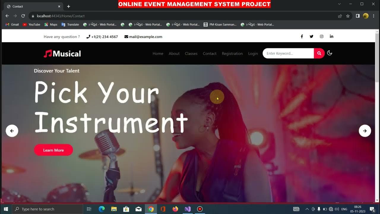 Online event management system project | final |online event management system project in java ...