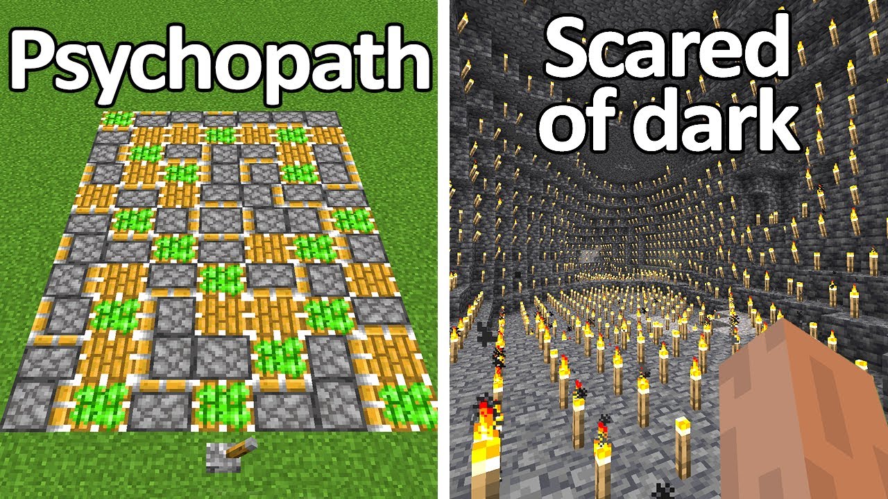 200 Types of People Portrayed by Minecraft - YouTube