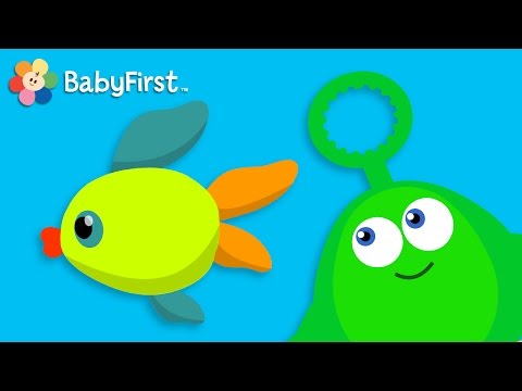 Bubble Fish and Helicopter | Learning Cartoons for Babies | Bloop and Loop | BabyFirst TV