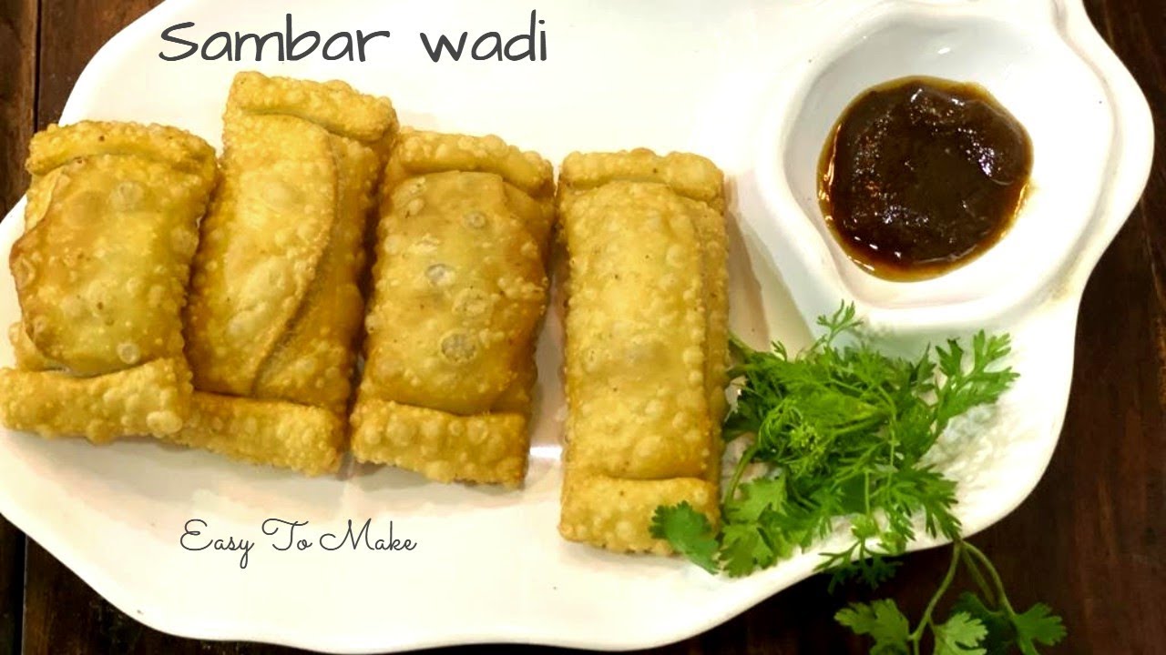 Sambhar Wadi | Vidarbha Special | Easy to Make | Tasty - YouTube