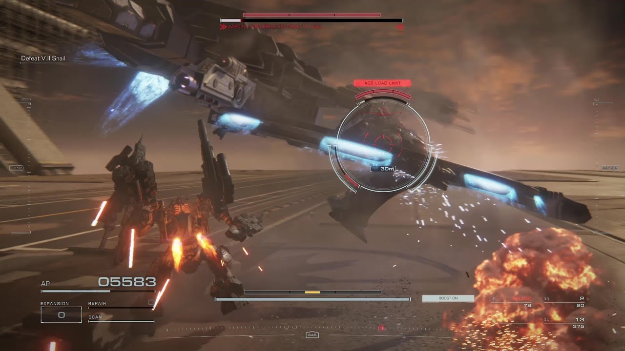 Raven beats up on V.II Snail | Armored Core 6: Fires of Rubicon - YouTube