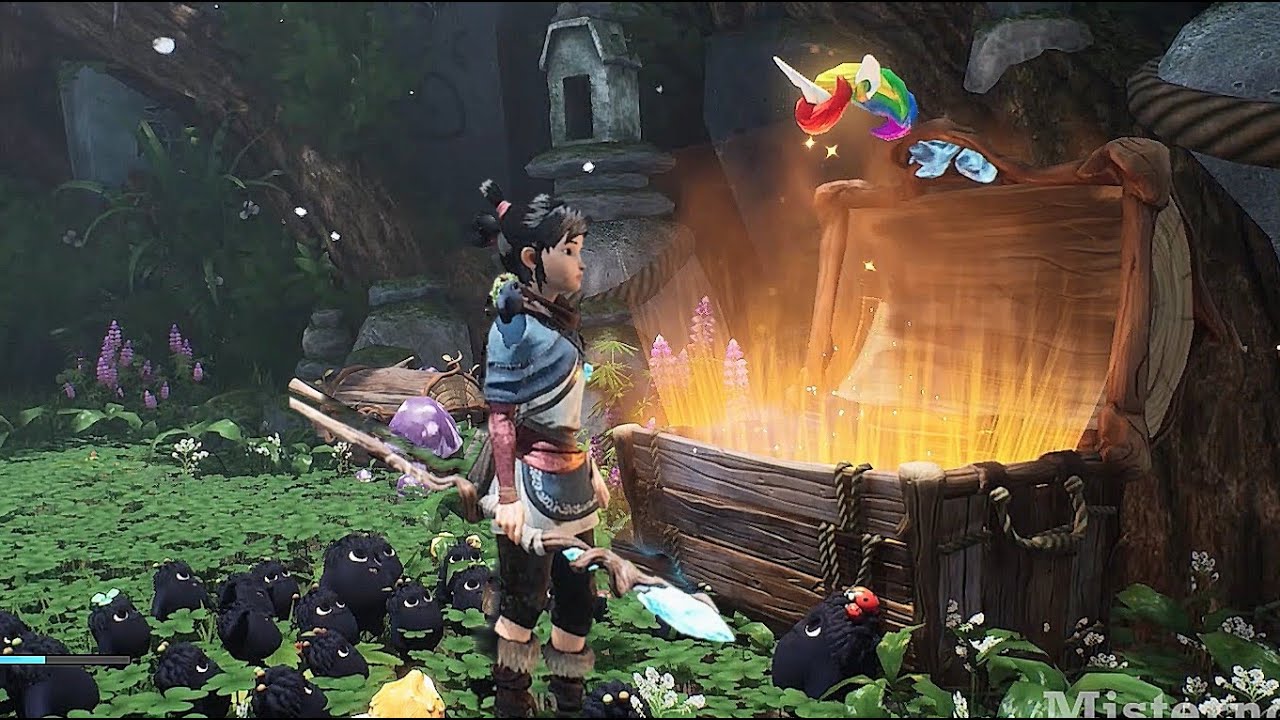 Kena - Forgotten Forest Spirit Mail #1 location (Unicorn Hat) - YouTube
