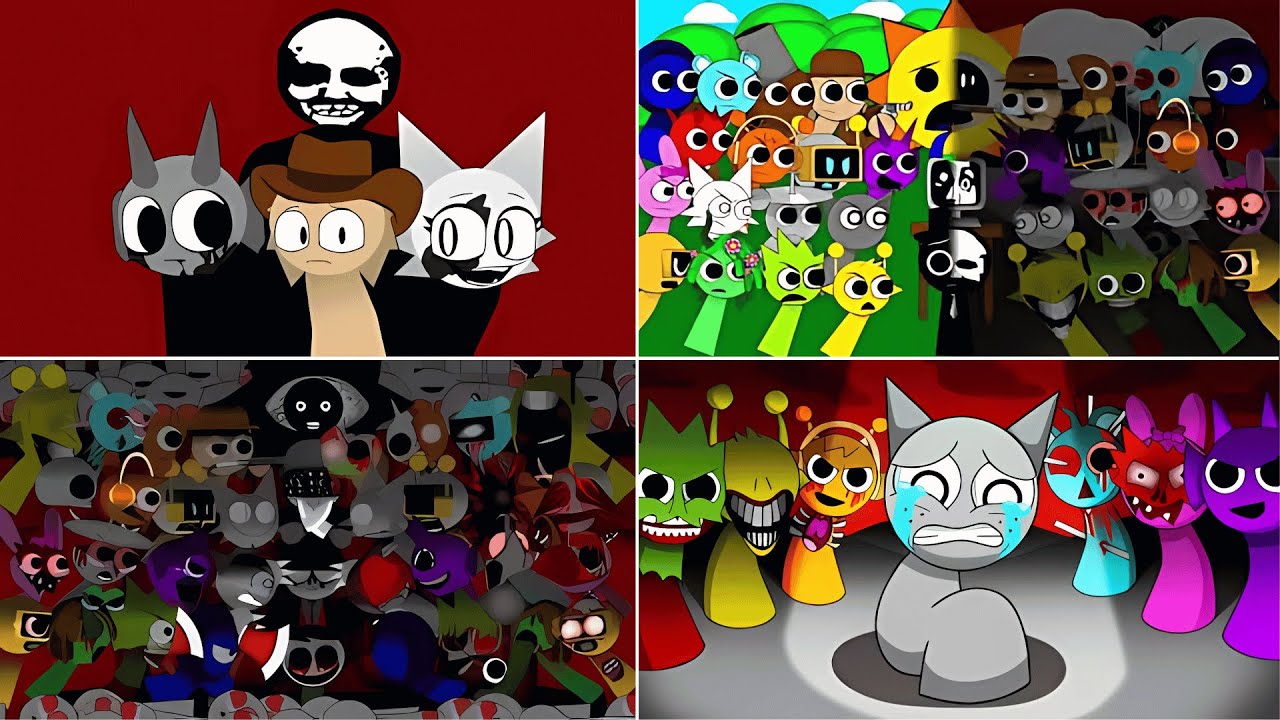 BEST Sprunki Animation Collection | 🕹️ALL Characters Description⚡ - YouTube