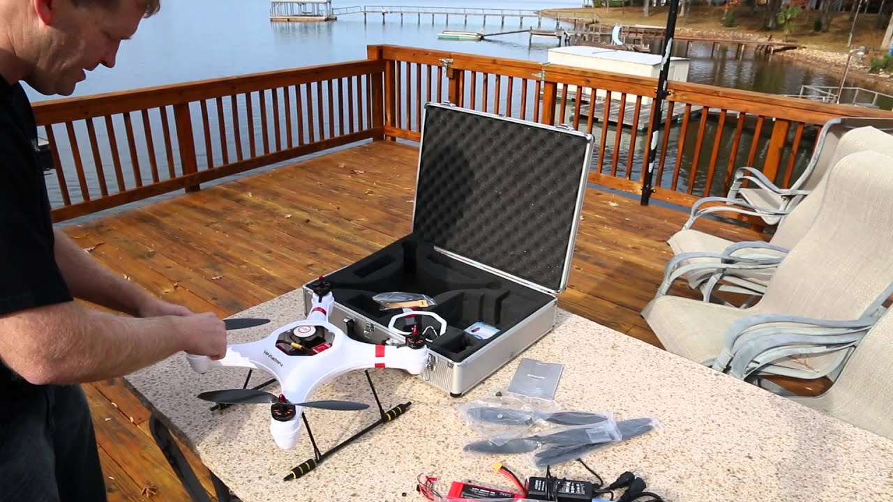 Mariner Drone - Set-up and First Flight - YouTube