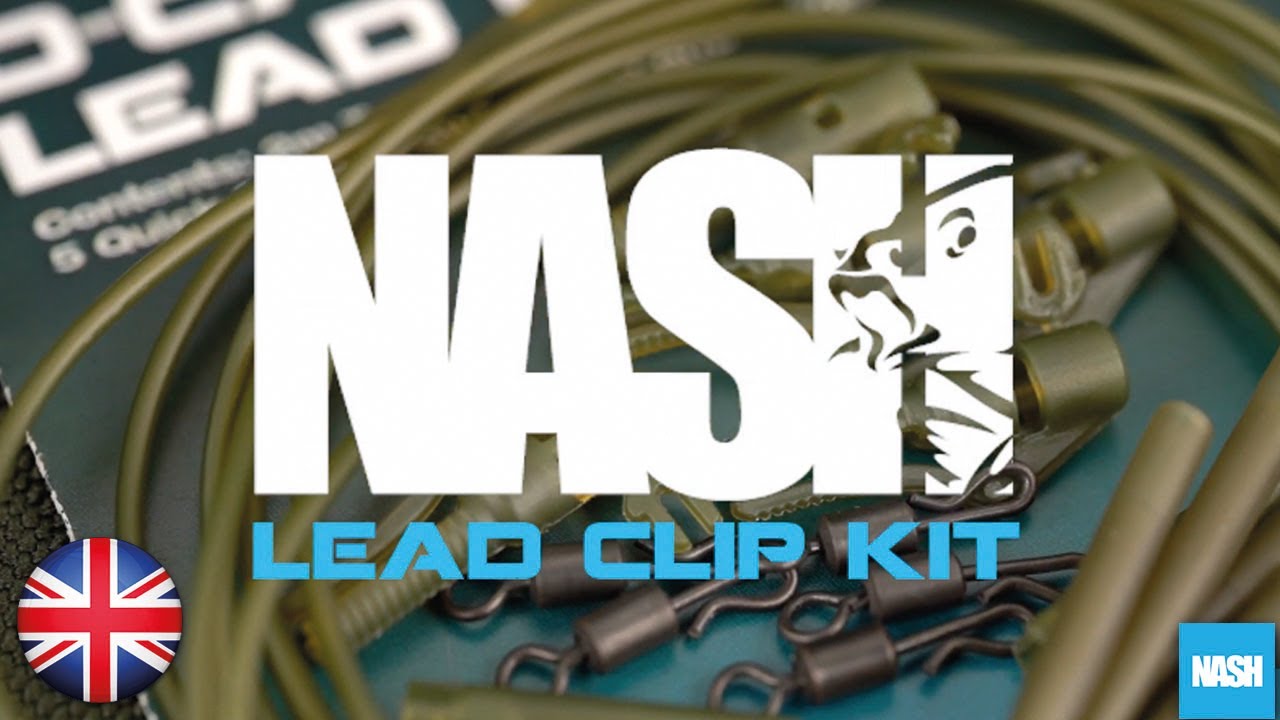 NASH TACKLE LEAD CLIP KITS T8412 T8413 - YouTube
