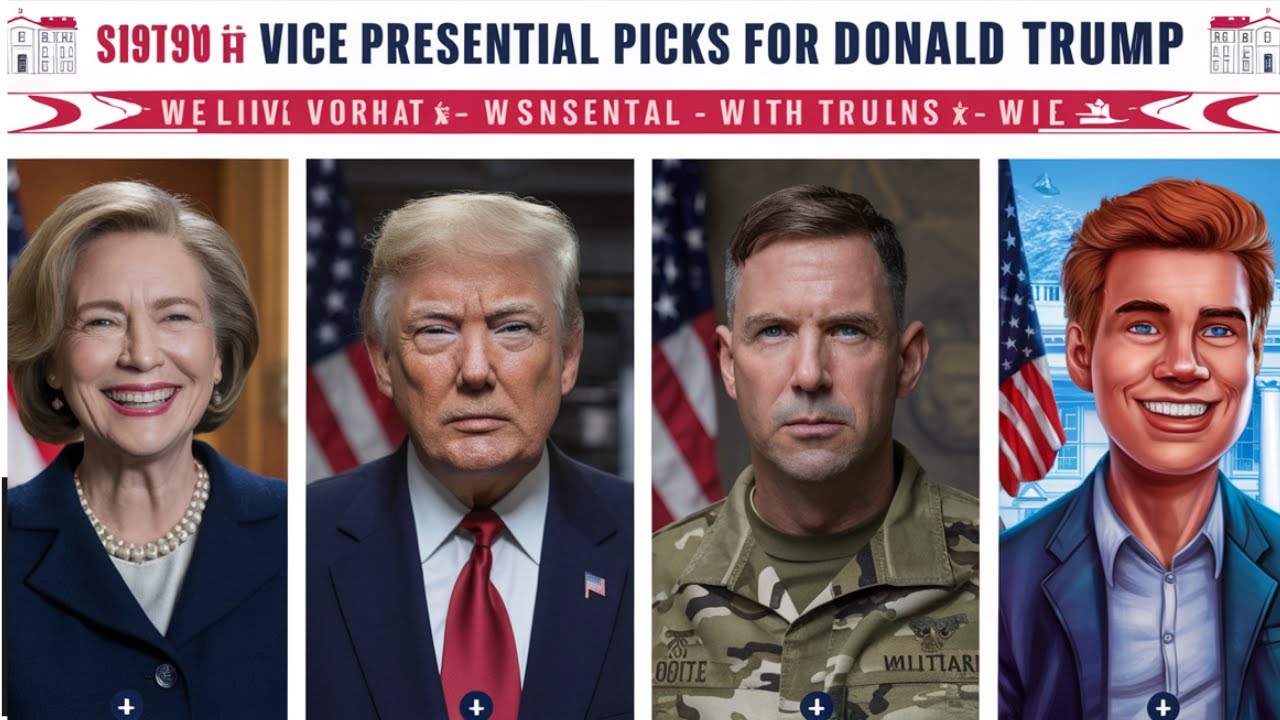4 Of Trump's Potential VP Pick's Identified! - YouTube