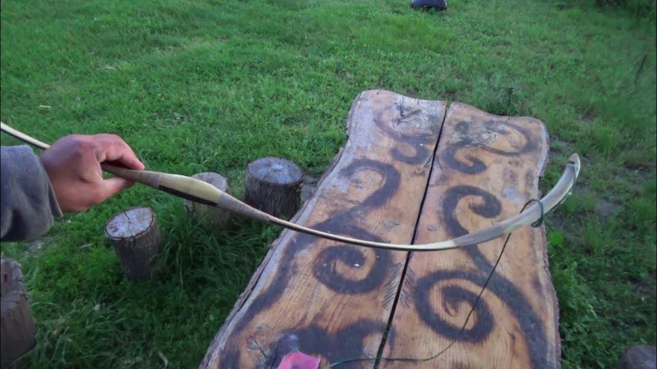 Лук из рога - YouTube