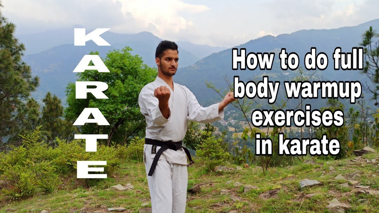 How to do proper warmup exercise in karate/full body warmup exercise - YouTube