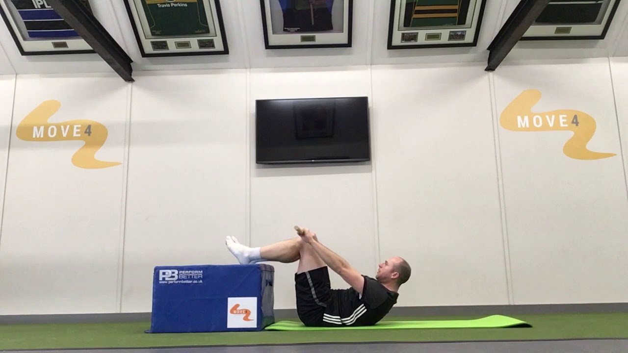 Pole Slide Ab Crunch for Core Strength & Stability | Move4 Physio - YouTube