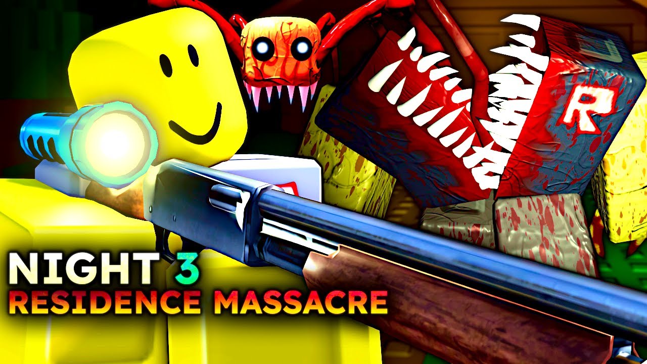 ROBLOX - Residence Massacre - NIGHT 3 - [Full Walkthrough] - YouTube
