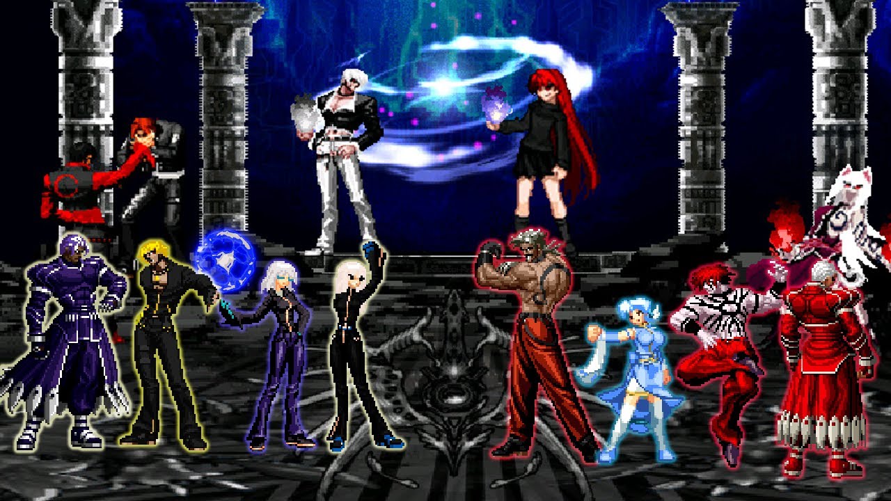 [KOF DL]:- Thunder team Vs KOF boss team - YouTube